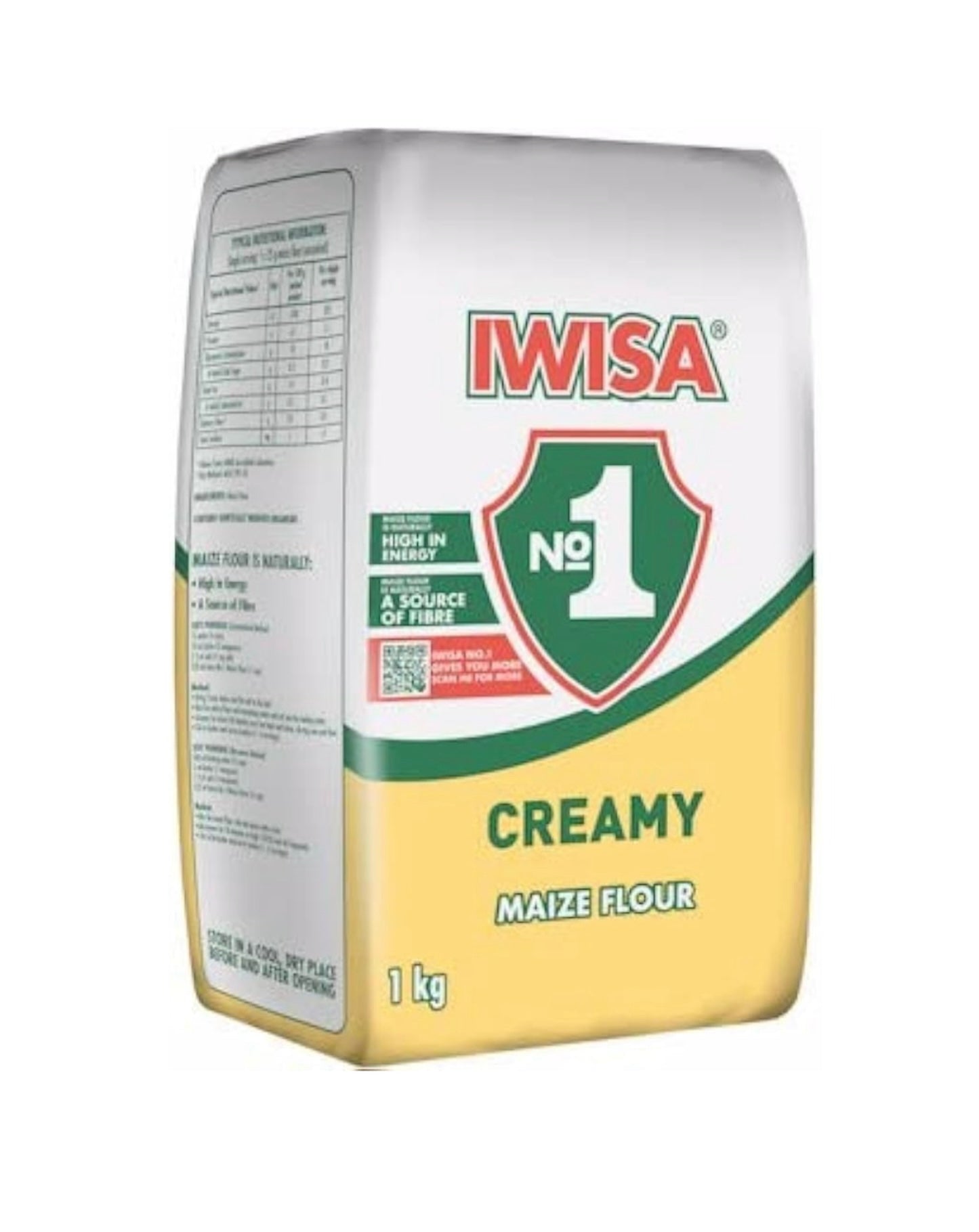 Iwisa creamy maize flour 1kg (BB: 7 April 2026) – Kim's SA Kitchen