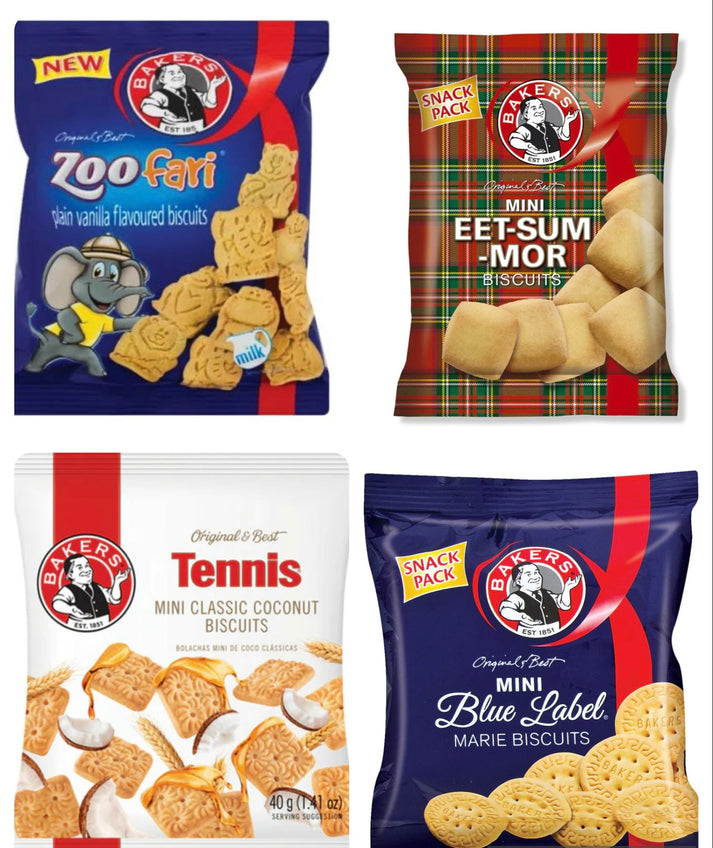 Bakers mini biscuits (pack of 4 same flavor) – Kim's SA Kitchen
